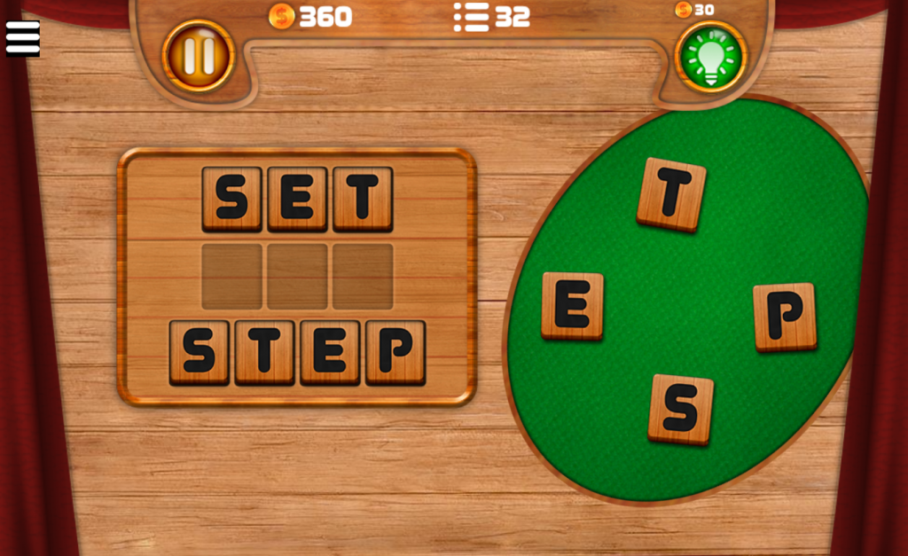 Play game Word detector - 123 free puzzle game for kids