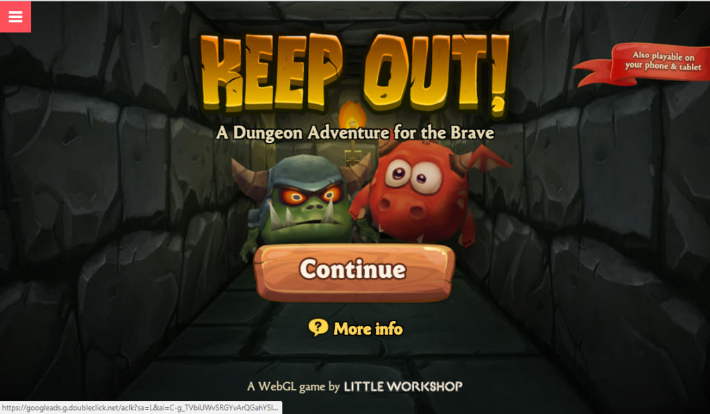 Play game Keep out - Free online action games for kids